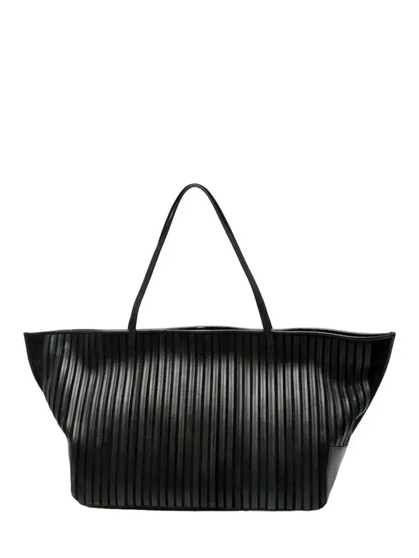ST. AGNI Linea Stitch Shoulder Bag - Black