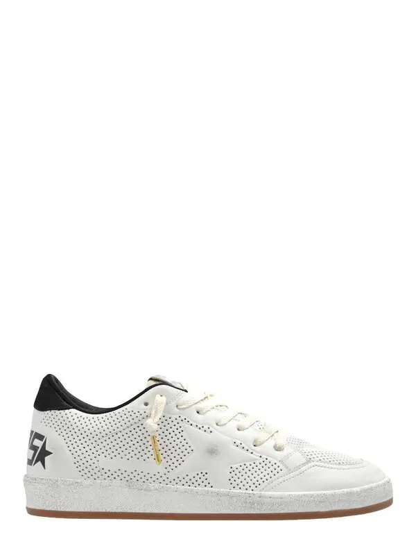 GOLDEN GOOSE Ball Starin Sneakers - White/black