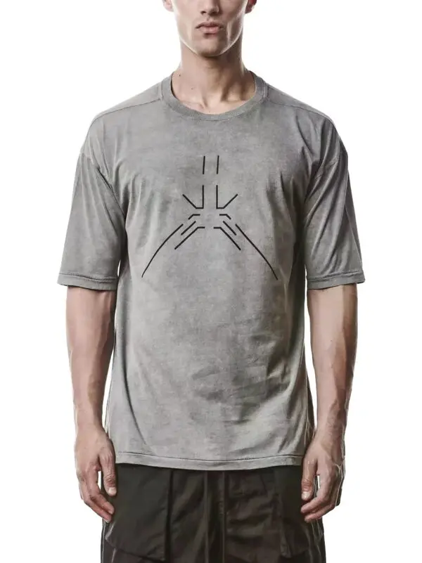 THOM KROM Graphic T-shirt - Grey
