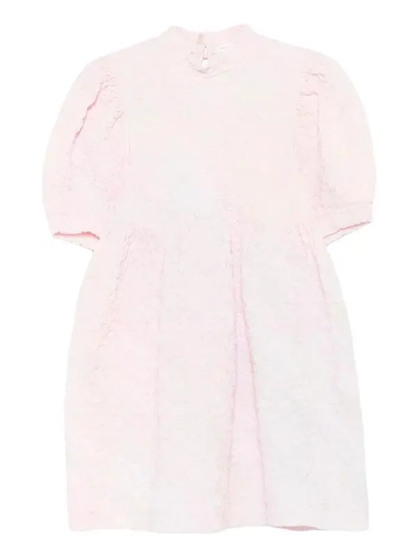 Cecilie Bahnsen Cbdumas Puffed-sleeve Mini Dress - Pink