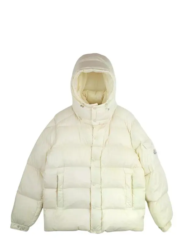 Moncler Maya 70th Anniversary Special Edition Hooded Down Jacket - Neutrals