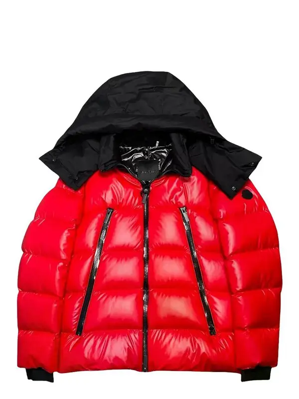 Moncler Zubair Hooded Zip Jacket - Red