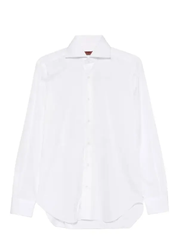BARBA NAPOLI Cotton Shirt - White