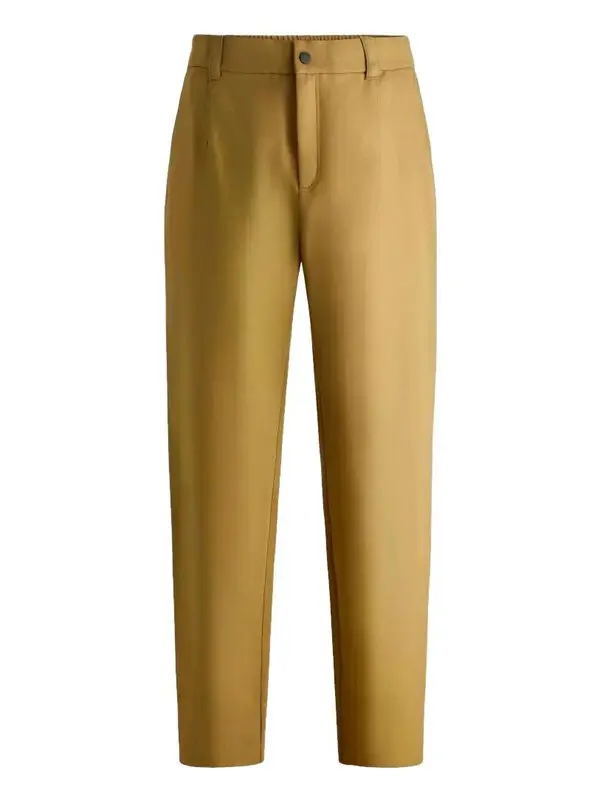 Fusalp Elasticated-waist Straight-leg Trousers - Brown