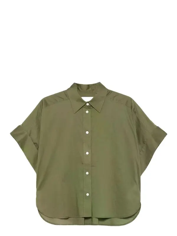 Closed Cuffed Shirt - Green
