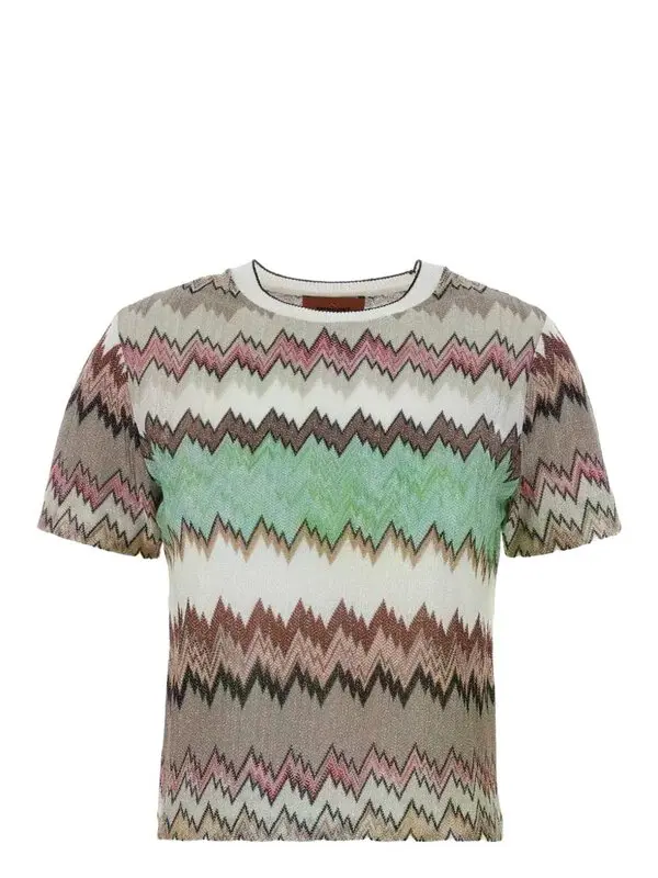 Missoni Short-sleeve T-shirt - Neutrals