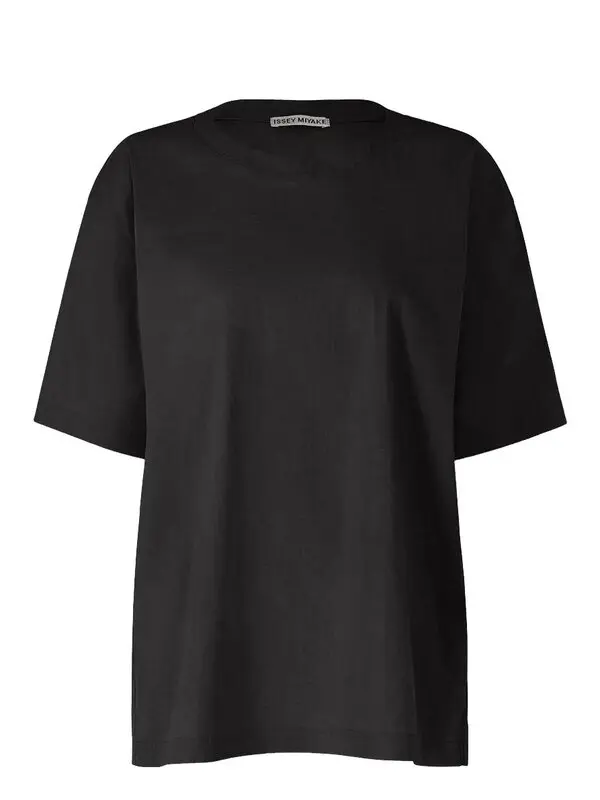 Issey Miyake Washi Short-sleeves T-shirt - Black