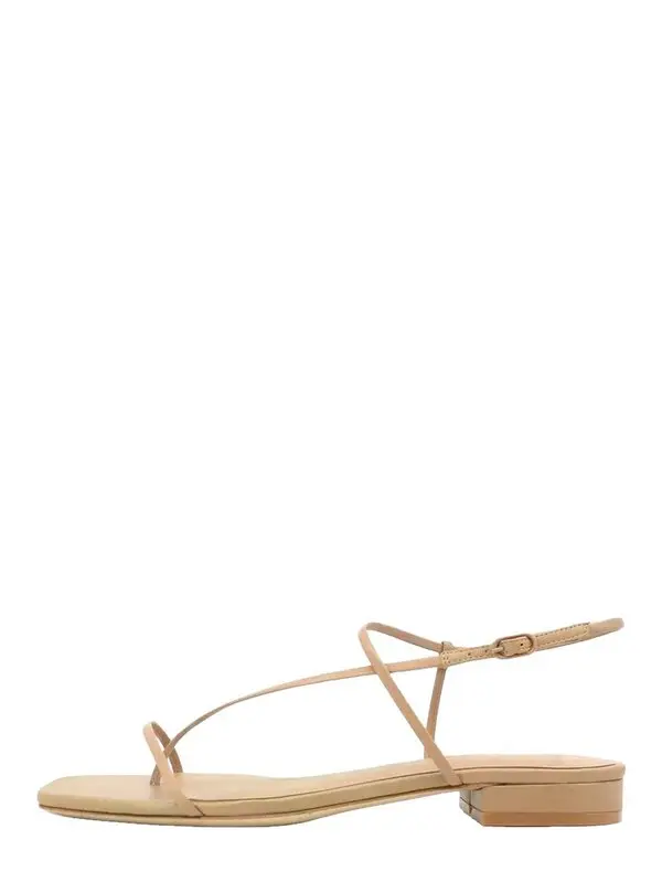 Studio Amelia Cross Front Sandals - Neutrals