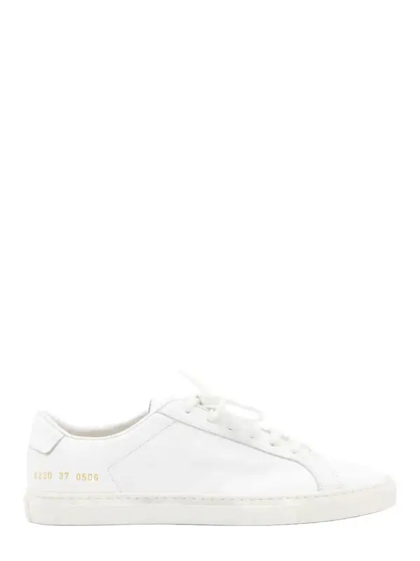 COMMON PROJECTS Lace-up Leather Sneakers - White