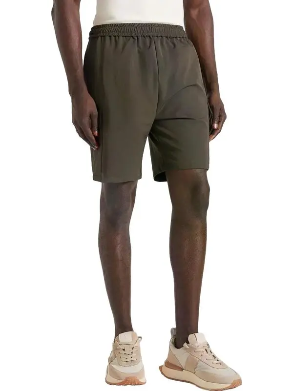 Manière De Voir Dimitri Technical Cargo Shorts - Green