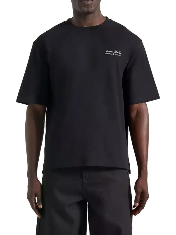 Manière De Voir Kian Circuit De Monaco T-shirt - Black