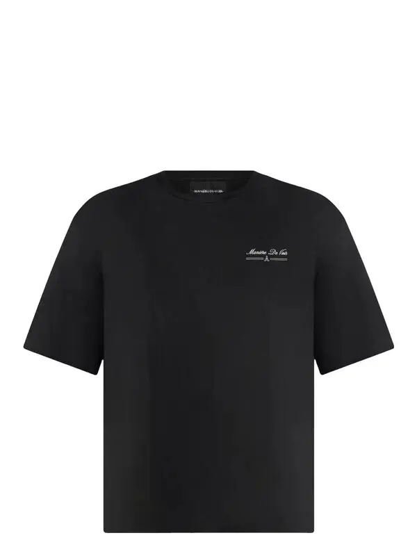 Manière De Voir Kian Circuit De Monaco T-shirt - Black