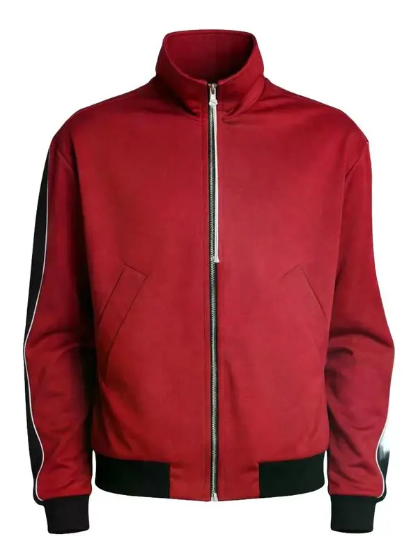 STATE OF ORDER Zip-up Bomber Jacket - Red