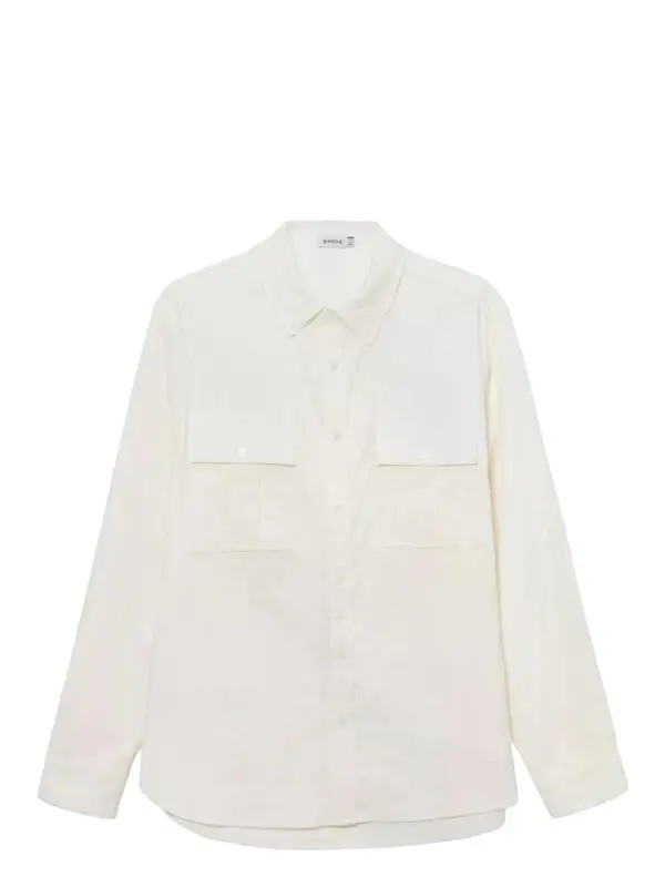 Simkhai Parkes Double-gauze Button-up Shirt - Neutrals