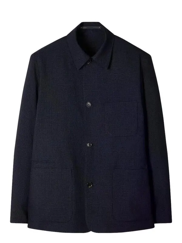 Paul Smith Merino Jacket - Blue