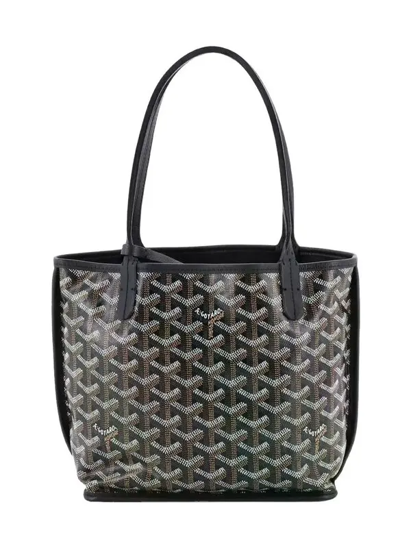 Goyard Anjou Reversible Mini Satchel - Black
