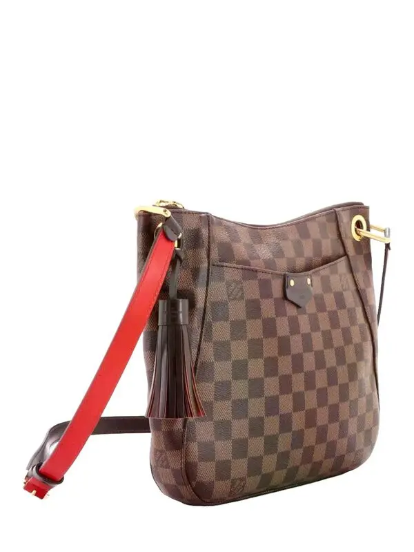LOUIS VUITTON South Bank Besace Damier Crossbody Bag - Brown