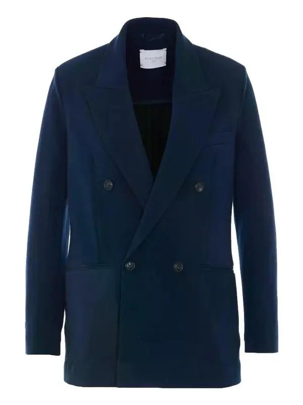 CIRCOLO 1901 Double-breasted Blazer - Blue