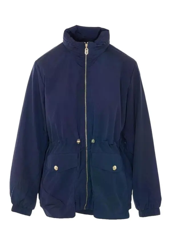 Liu Jo Zip High-neck Jacket - Blue