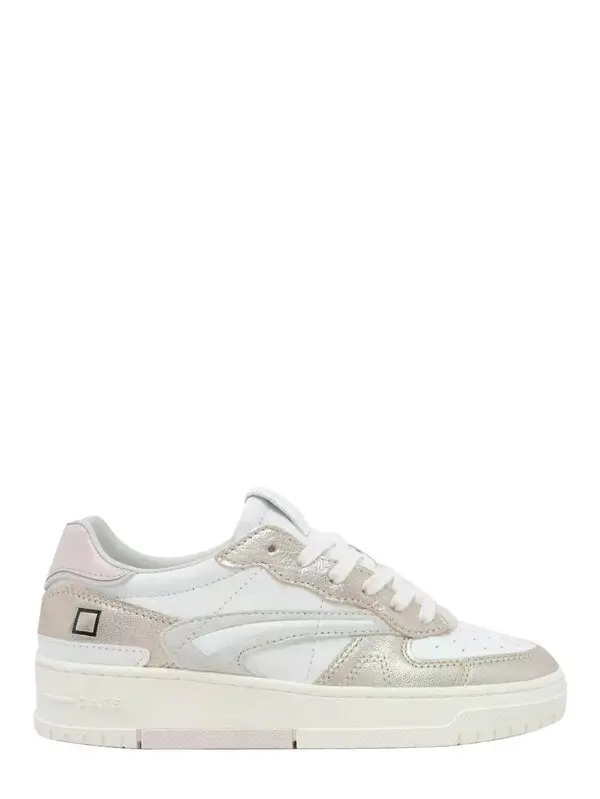 D.a.t.e. Torneo Pure Laminated Sneakers - White