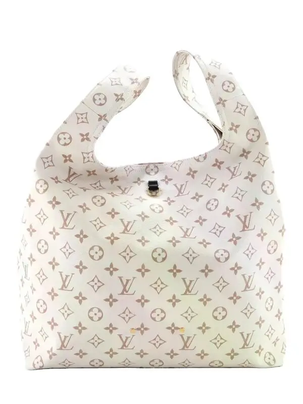 LOUIS VUITTON Atlantis Gm Shoulder Bag Monogram Dune Canvas - Neutrals