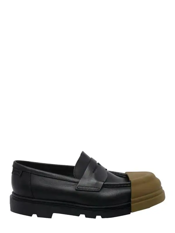 Camper Removable Toe Loafers - Black