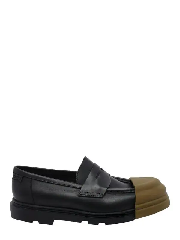 Camper Removable Toe Loafers - Black