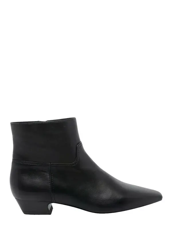 STUART WEITZMAN Stassi Pointed Toe Boots - Black