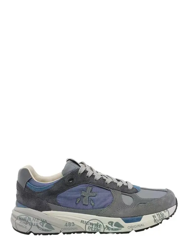 Premiata Round Toe Sneakers - Grey