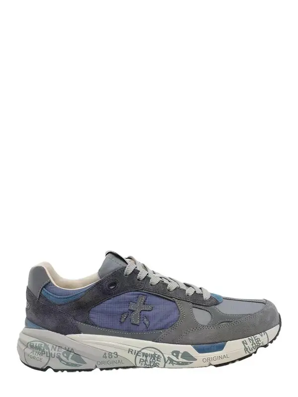 Premiata Round Toe Sneakers - Grey