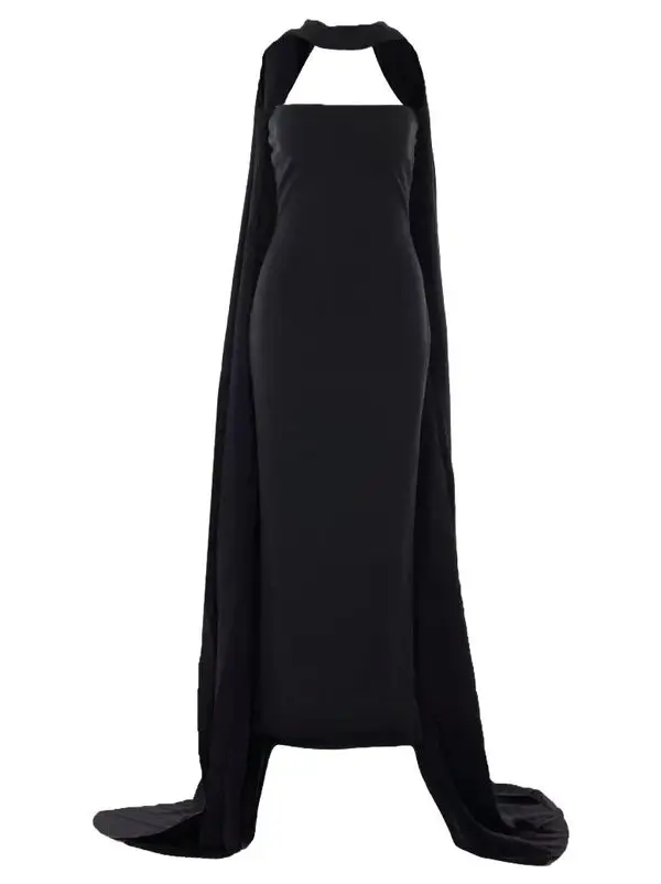 Solace London Martine Maxi Dress - Black