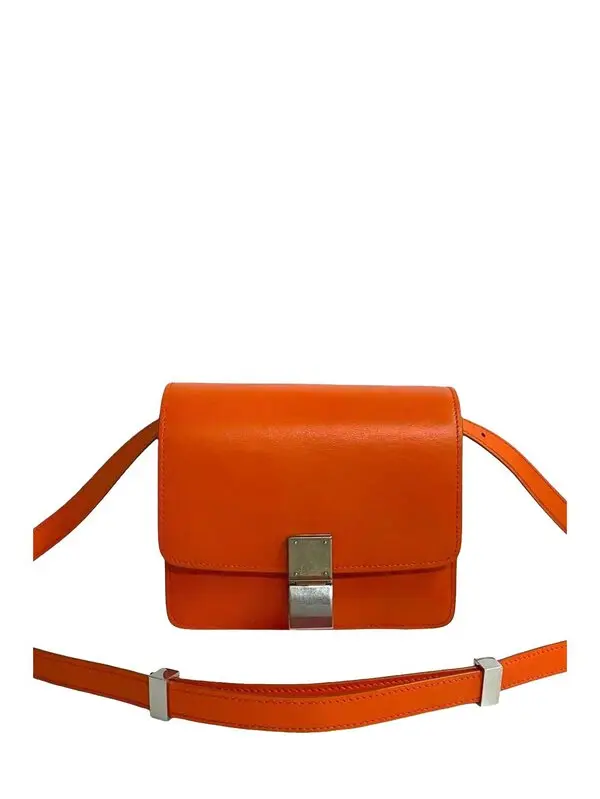 Celine 2012-2018 Small Classic Box Crossbody Bag - Orange