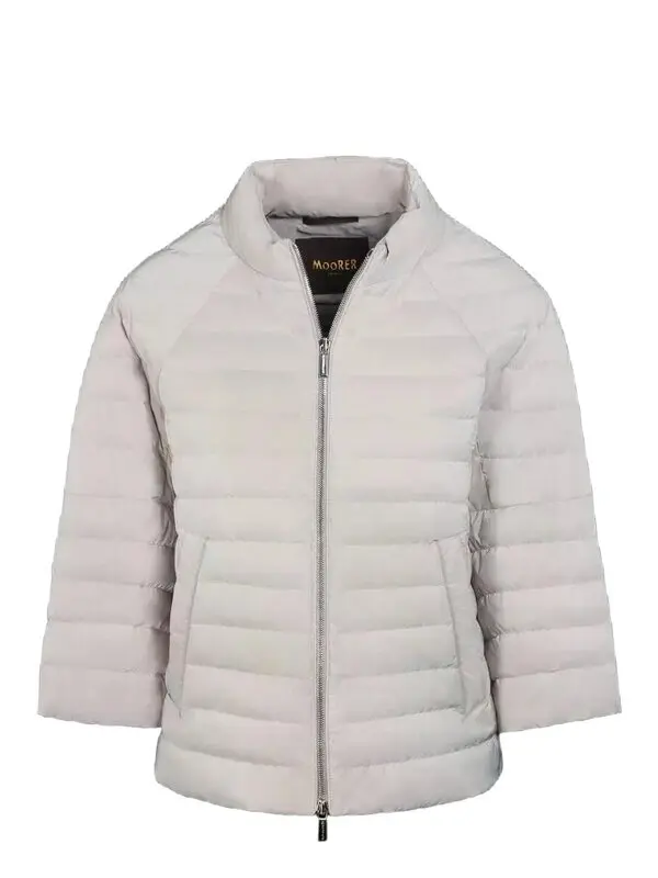 MOORER Vaglia Padded Coat - Grey