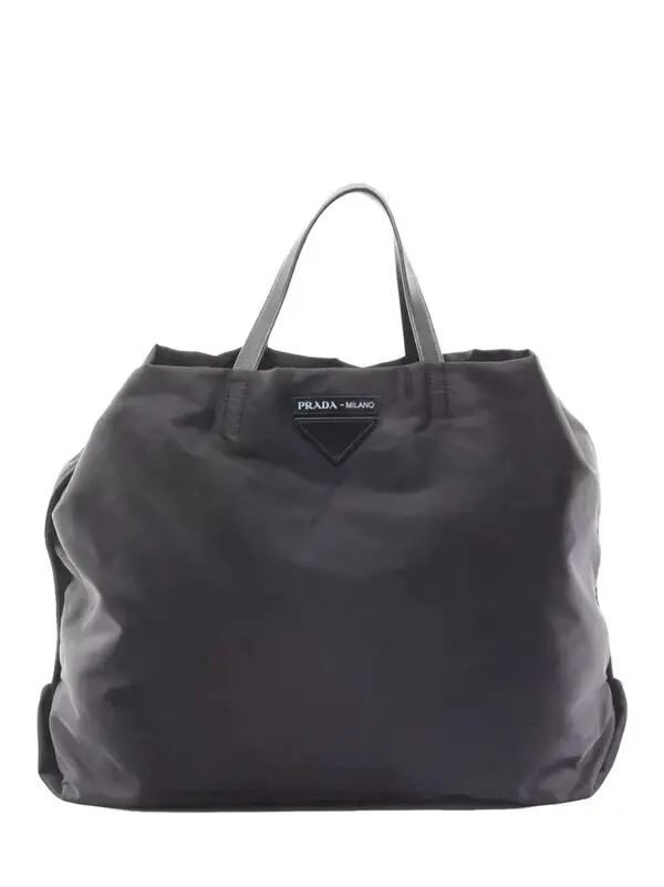 Prada 2010-2026 Tessuto Tote Bag - Black