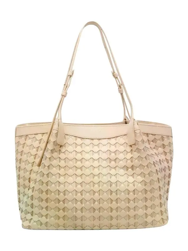 SERAPIAN Secret Mosaico Small Tote Bag - Neutrals