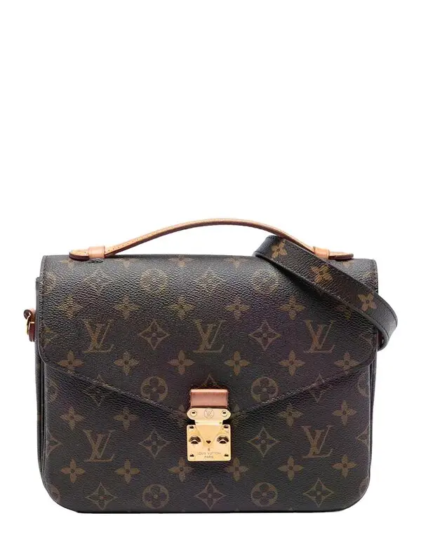 LOUIS VUITTON 2020 Monogram Pochette Metis - Brown