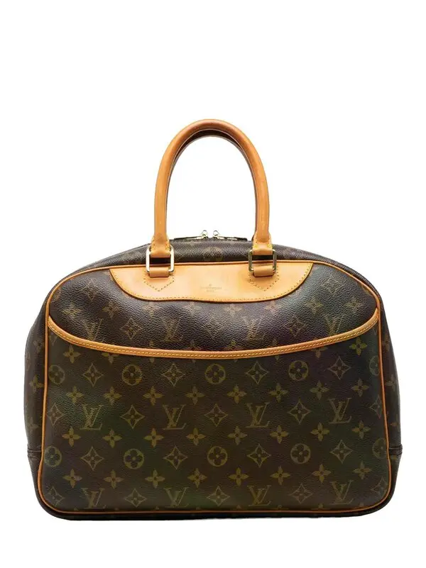 LOUIS VUITTON 1993-2014 Monogram Deauville Handbag - Brown