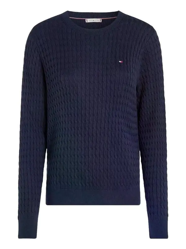 Tommy Hilfiger Cable-knit Sweater - Blue