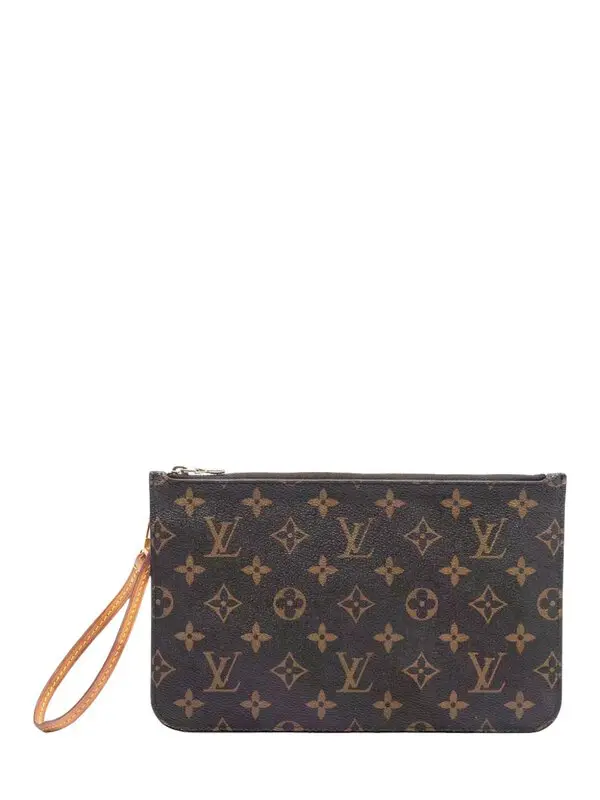 LOUIS VUITTON Neverfull Mm Pouch - Brown