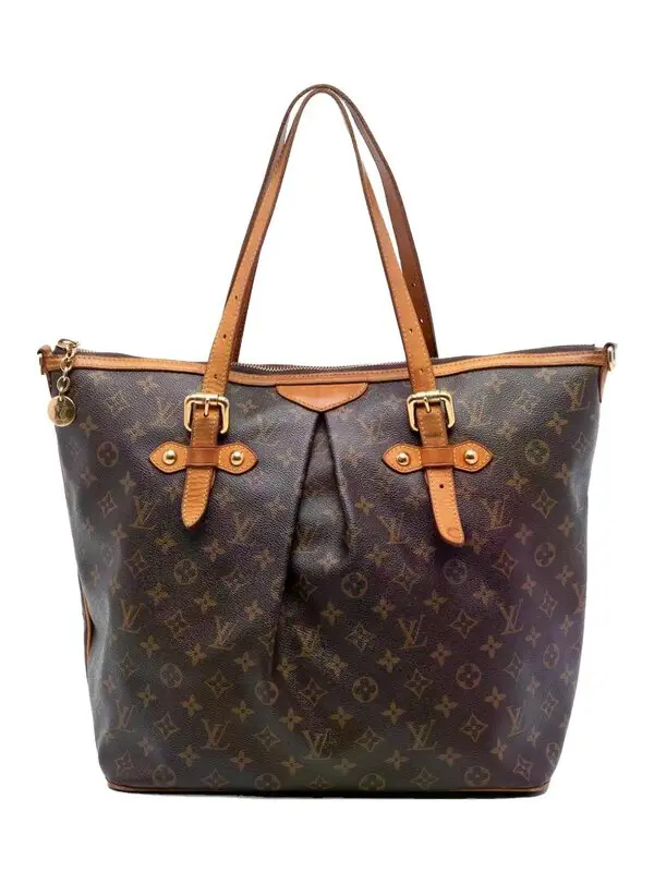 LOUIS VUITTON 2010 Monogram Palermo Gm Satchel - Brown
