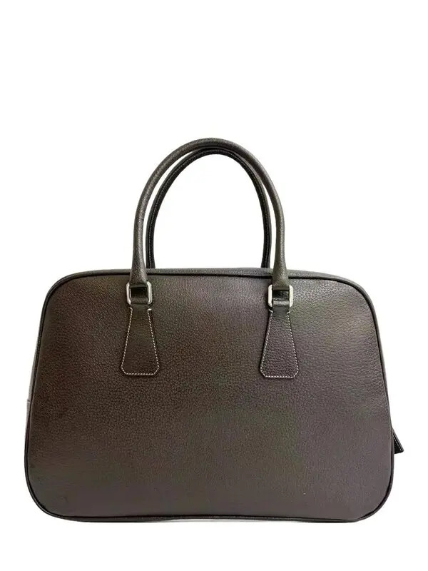 Prada 2000-2013 Cinghiale Bauletto Handbag - Brown