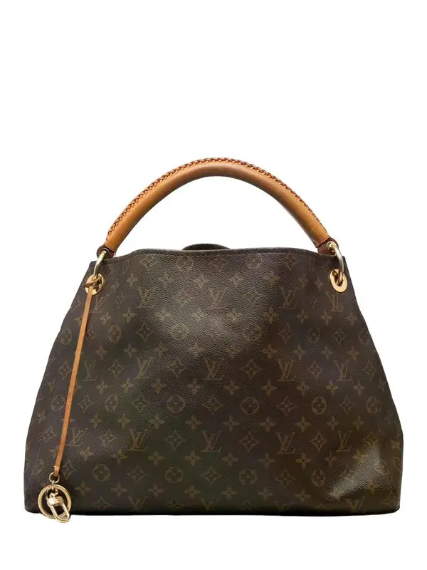 LOUIS VUITTON 2010 Monogram Artsy Mm Hobo Bag - Brown