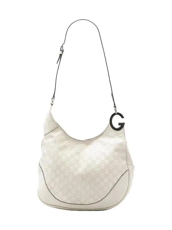 Gucci Sima Charlotte Crossbody Bag - White