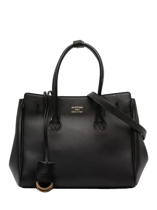 Balenciaga 20th Century Mini Hampton Satchel - Black