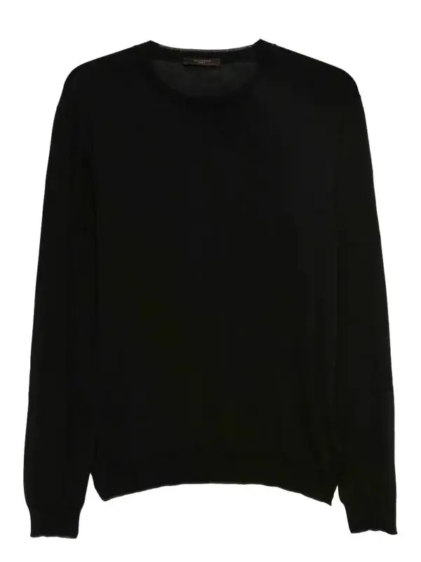 ZANONE Long-sleeve Knitwear - Black