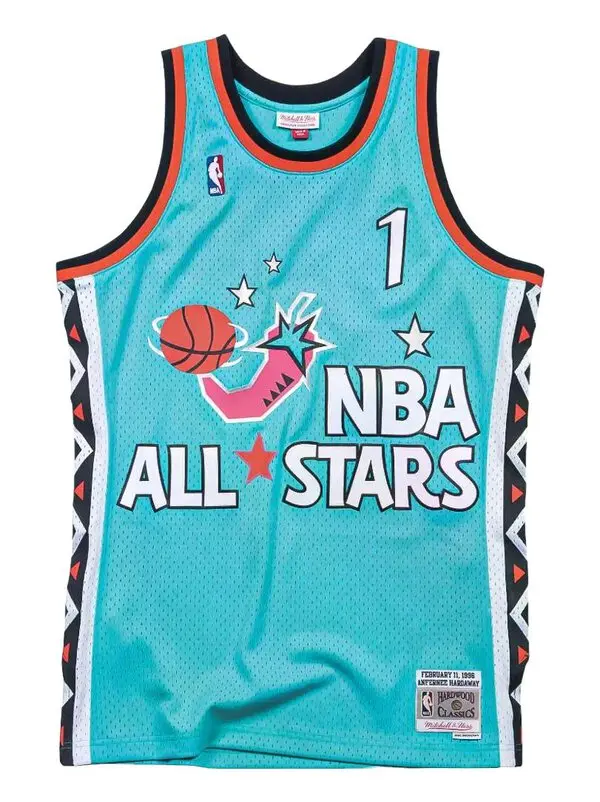 Mitchell & Ness Star Graphic Swingman Tank - Blue