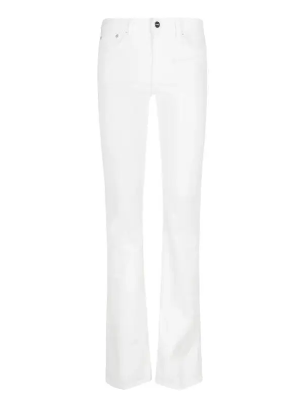 DONDUP Flared Trousers - White
