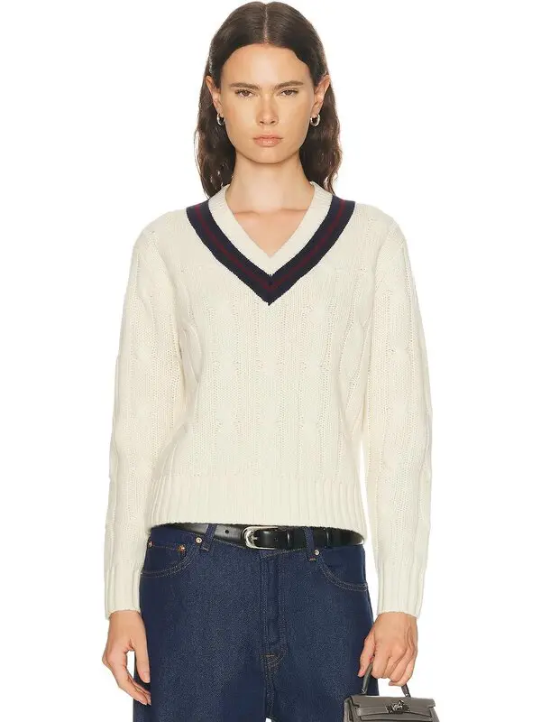 NILI LOTAN Fabiana Sweater - Ivory