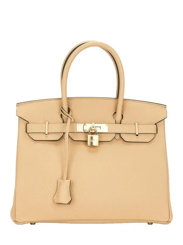 FWRD RENEW Birkin 30 Handbag - Beige Marfa