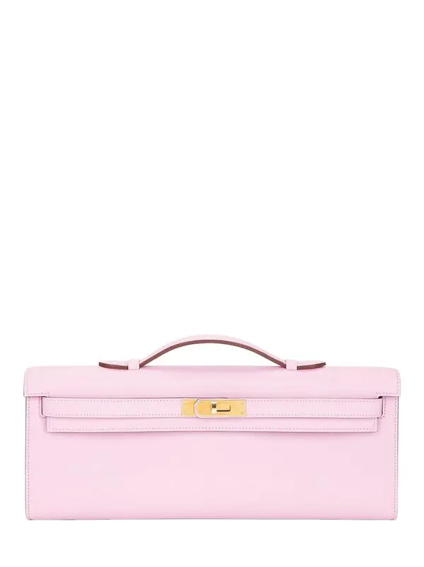 Hermès Swift Kelly Cut Pochette - Mauve Sylvestre